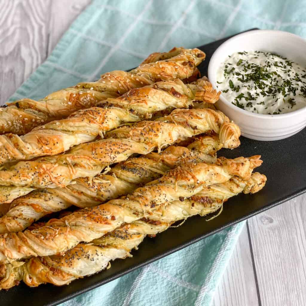 Cheese and Pesto Twists - Just a Mum's Kitchen