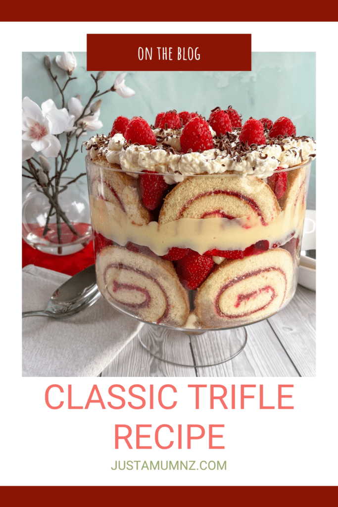 Classic Trifle Recipe - The Best - Just a Mum's Kitchen