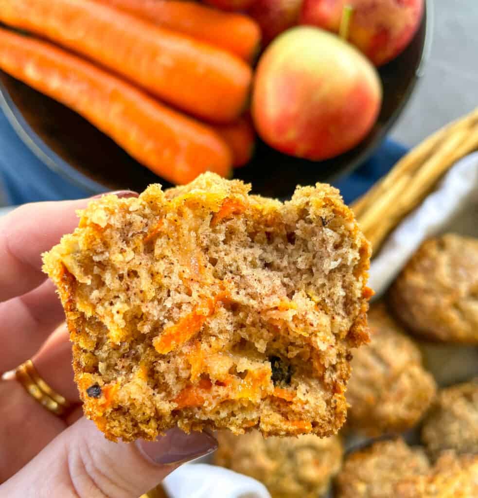 Apple Carrot Muffins - So easy! -Just a Mum's Kitchen
