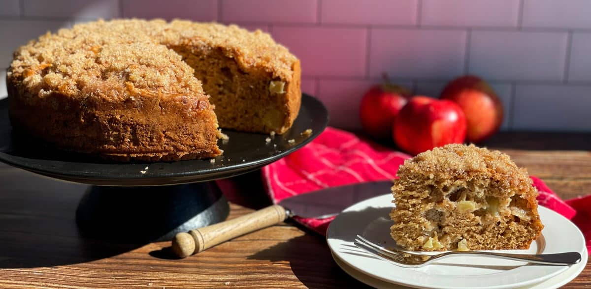 Apple Crunch Cake - Just a Mum's Kitchen