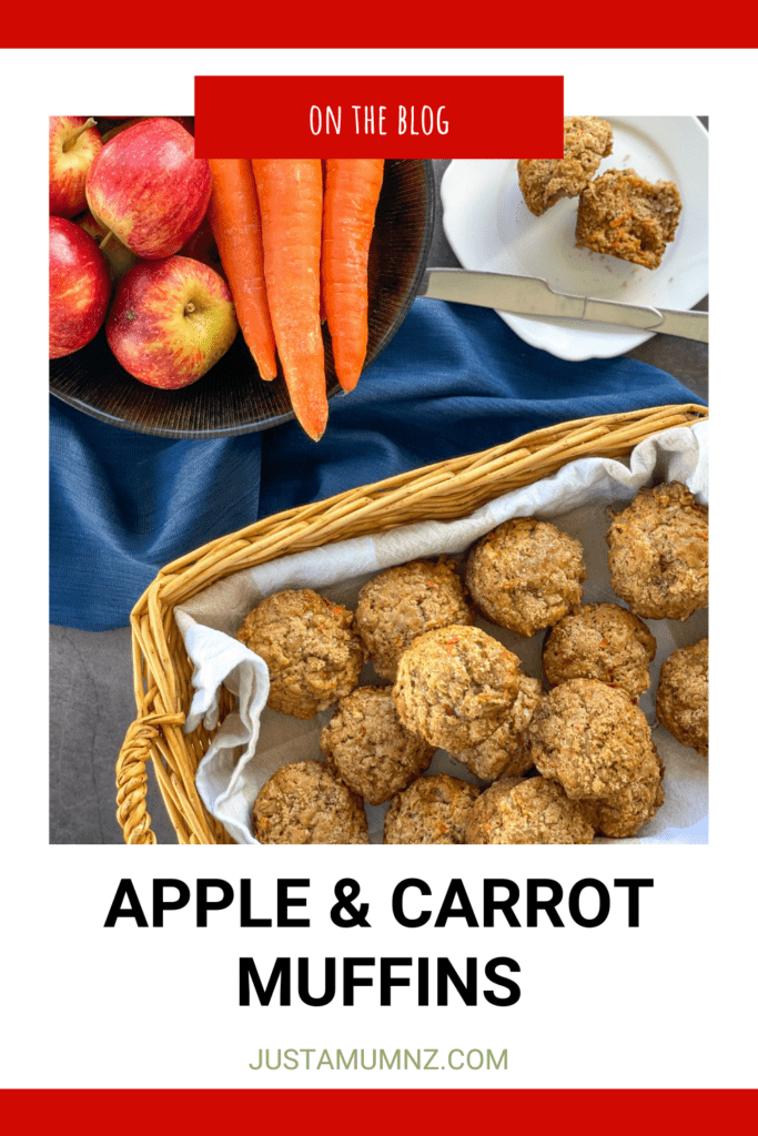 Apple Carrot Muffins - So easy! -Just a Mum's Kitchen