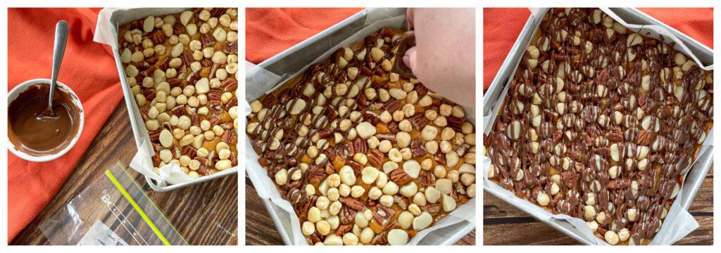 Caramel Nut Slice - Just a Mum's Kitchen