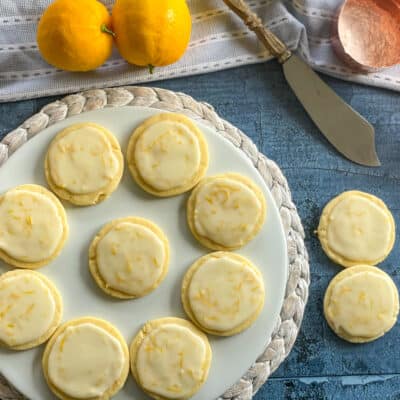 Lemon Shortbread - Just a Mum's Kitchen