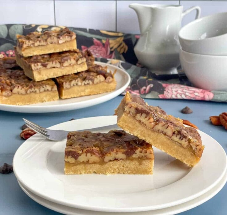 Pecan Caramel Slice | Just a Mum's Kitchen