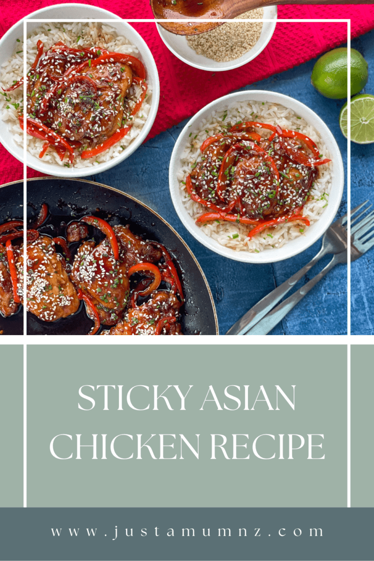 Easy Sticky Asian Chicken - Just a Mum's Kitchen