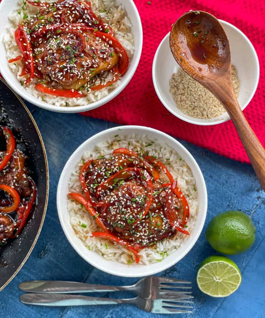 Easy Sticky Asian Chicken - Just a Mum's Kitchen