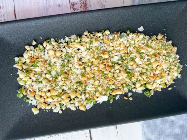 Pineapple, Macadamia and Coconut Cheese Log - Just a Mum's Kitchen