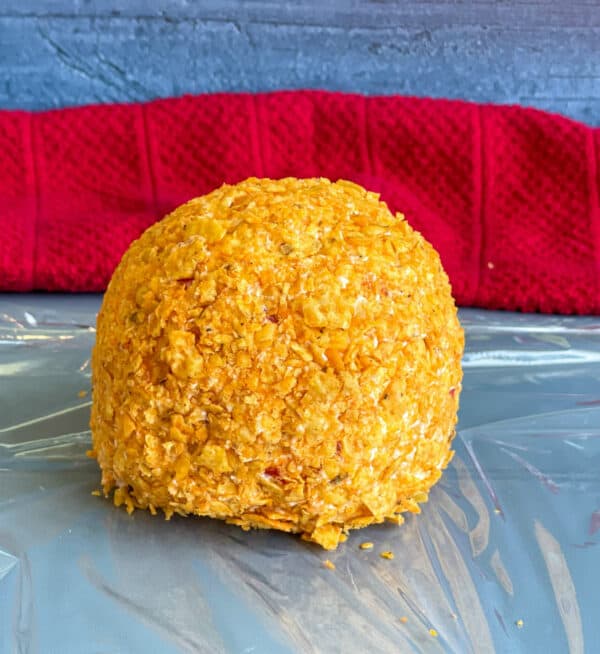 Sweet Chilli Cheeseball & Corn Chip Crumb - Just a Mum's Kitchen