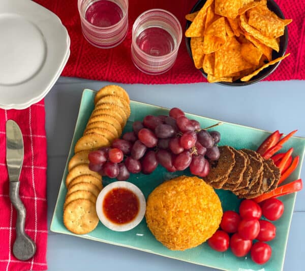 Sweet Chilli Cheeseball & Corn Chip Crumb - Just a Mum's Kitchen