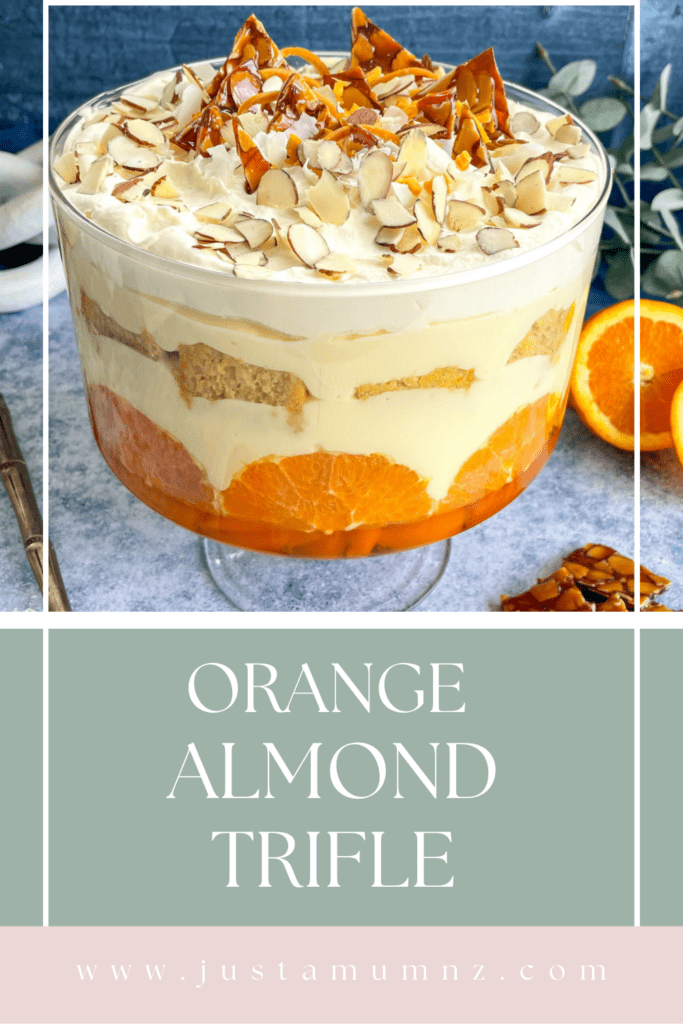 Orange Almond Trifle - Gluten Friendly - Just a Mum's Kitchen