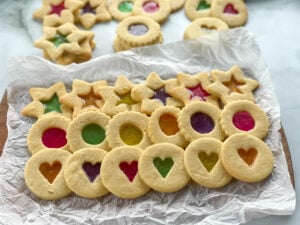 Stained Glass Window Cookies - Just a Mum's Kitchen