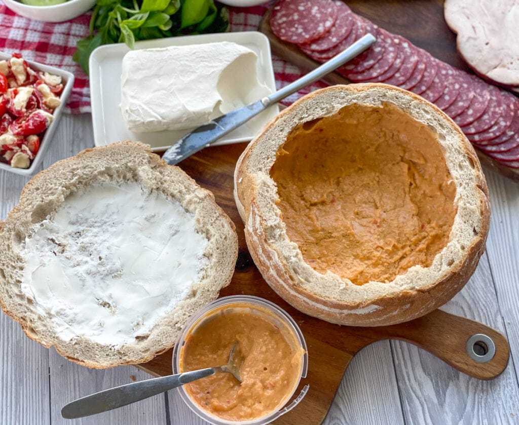 Layered Picnic Sandwich - Just a Mum's Kitchen