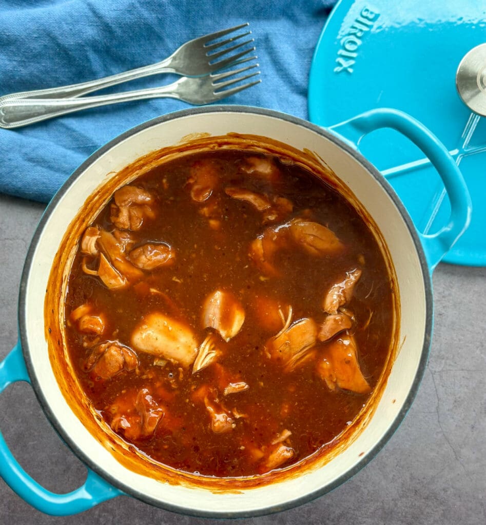 BBQ Pulled Chicken - Oven Baked - Just a Mum's Kitchen