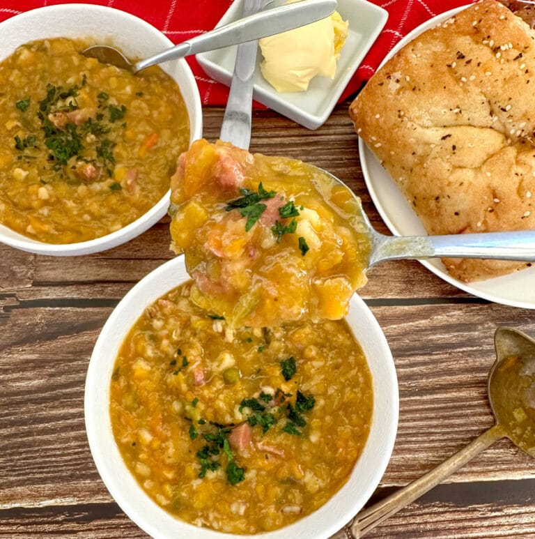 Winter Vegetable and Bacon Hock Soup - Just a Mum's Kitchen