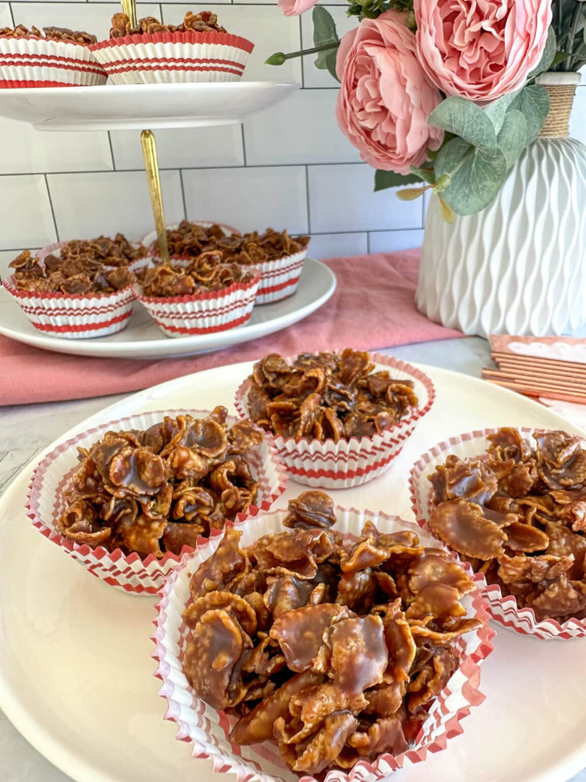 Chocolate Cornflake Clusters - Just a Mum's Kitchen