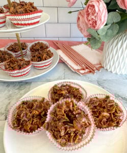 Chocolate Cornflake Clusters - Just a Mum's Kitchen