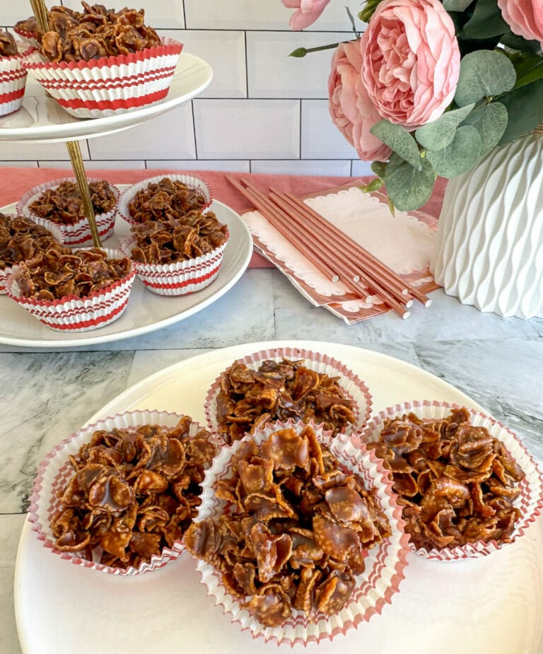 Chocolate Cornflake Clusters - Just a Mum's Kitchen