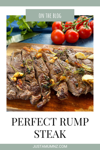 How to Cook The Perfect Rump Steak - Just a Mum's Kitchen