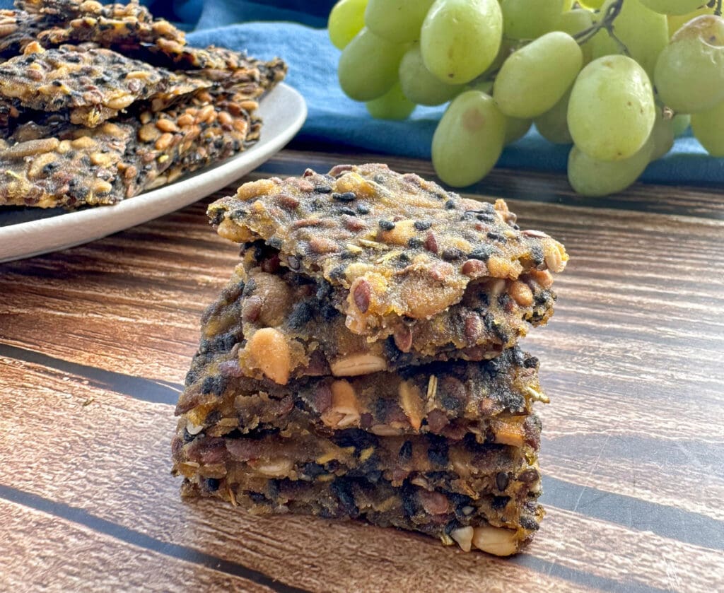 The Best Seeded Crackers | Just a Mum's Kitchen