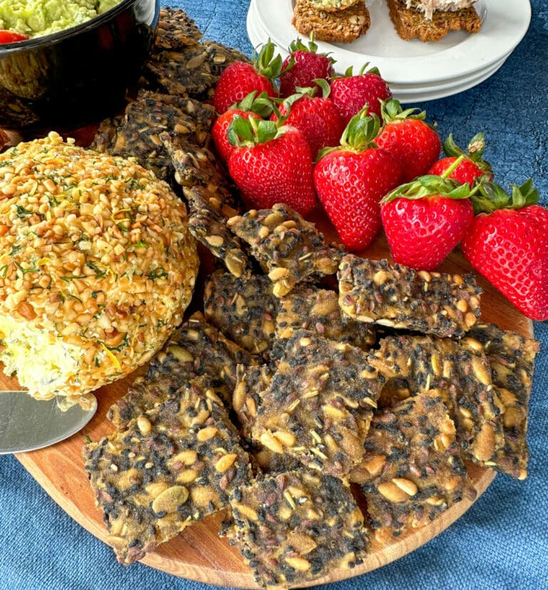 The Best Seeded Crackers | Just a Mum's Kitchen