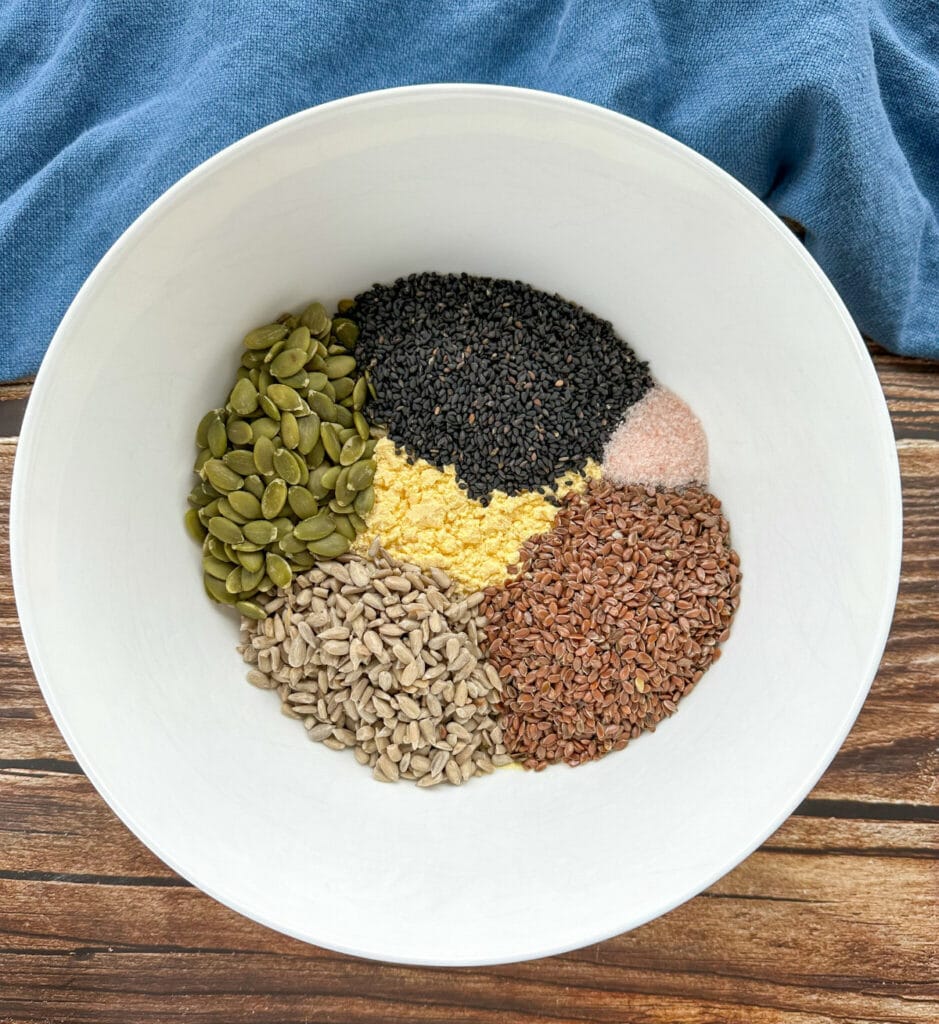 The Best Seeded Crackers | Just a Mum's Kitchen