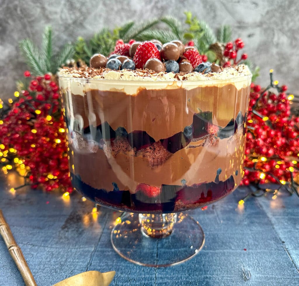 Ultimate Chocolate Trifle - Just a Mum's Kitchen