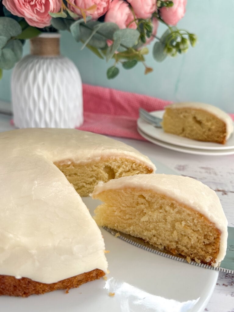 Wacky Vanilla Cake - Just a Mum's Kitchen