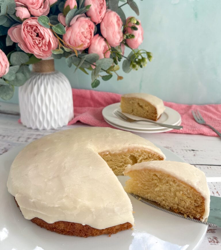 Wacky Vanilla Cake - Just a Mum's Kitchen