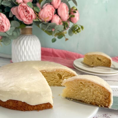 Wacky Vanilla Cake - Just a Mum's Kitchen