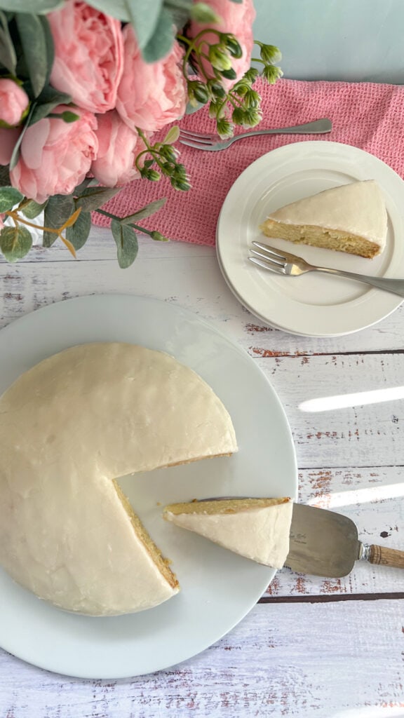 Wacky Vanilla Cake - Just a Mum's Kitchen