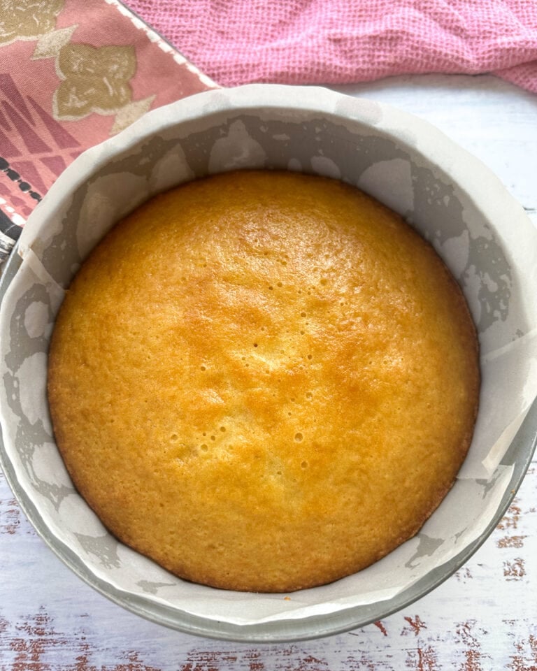 Wacky Vanilla Cake - Just a Mum's Kitchen