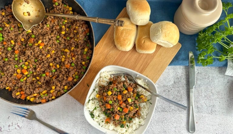 Easy Savoury Mince - The Best Recipe - Just a Mum's Kitchen
