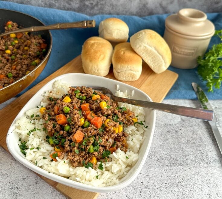 Easy Savoury Mince - The Best Recipe - Just a Mum's Kitchen