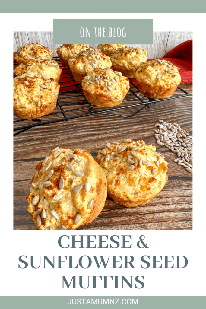 Cheese & Sunflower Seed Muffins | Just a Mum's Kitchen