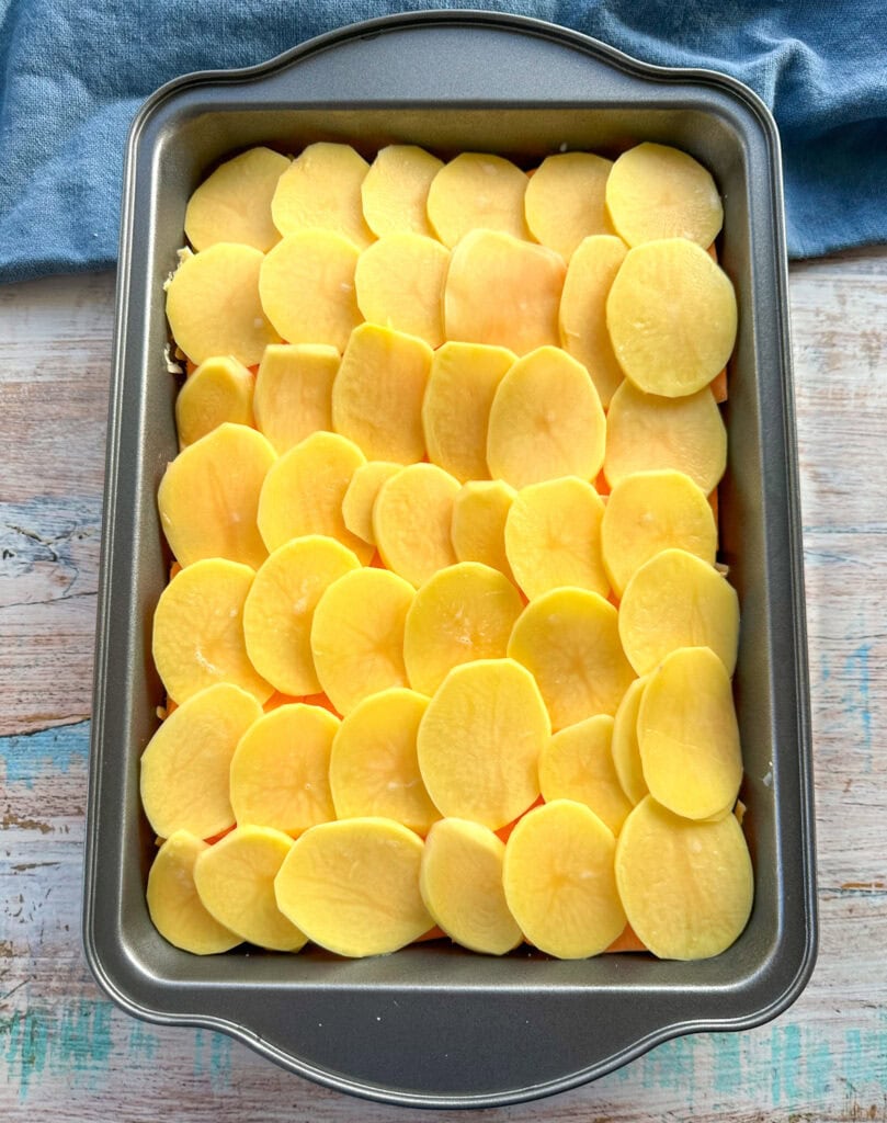 Kumara and Potato Bake - Just a Mum's Kitchen