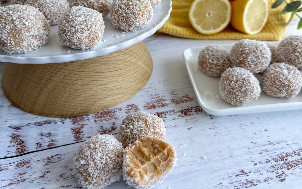 Lemon Coconut Truffles - Just a Mum's Kitchen