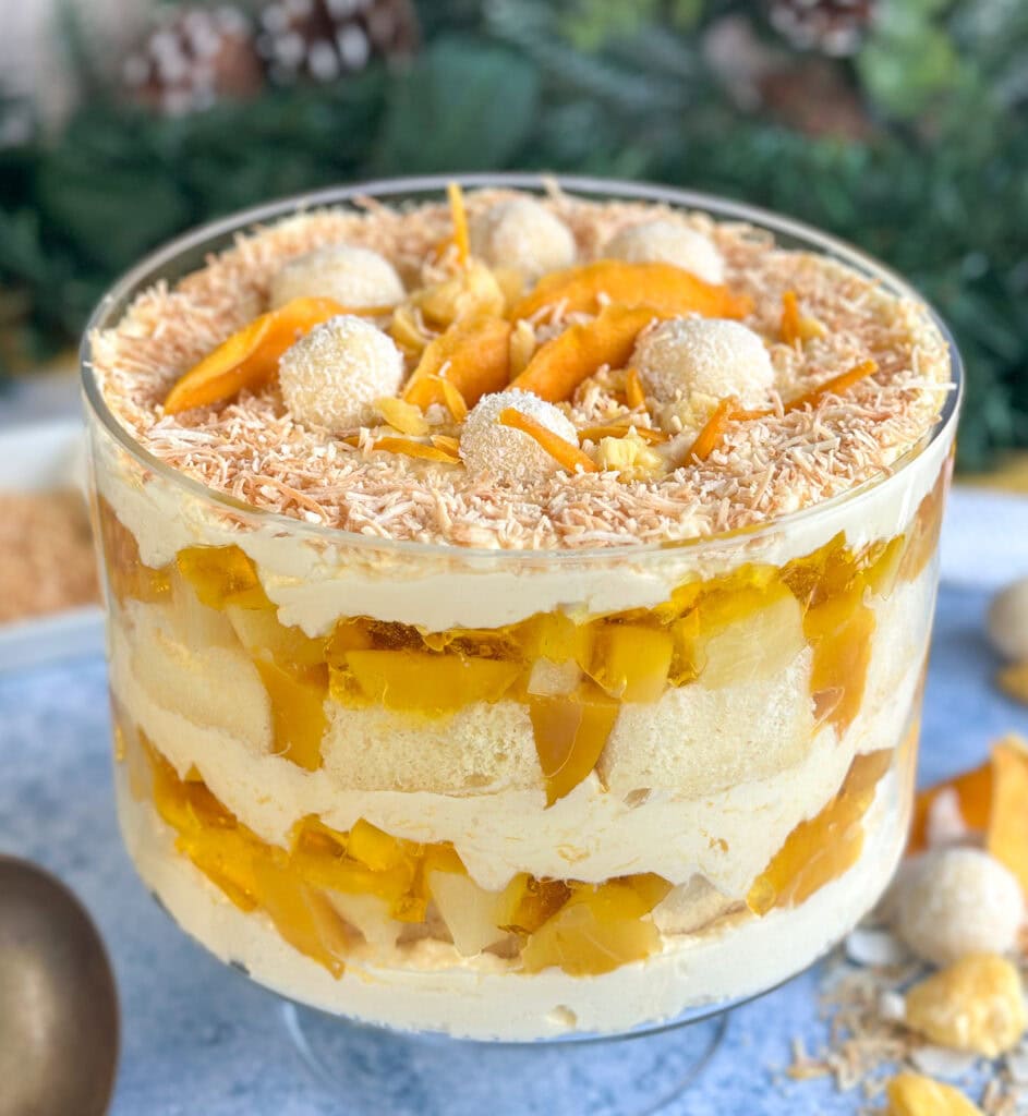 Easy Tropical Trifle Recipe - Just a Mum's Kitchen