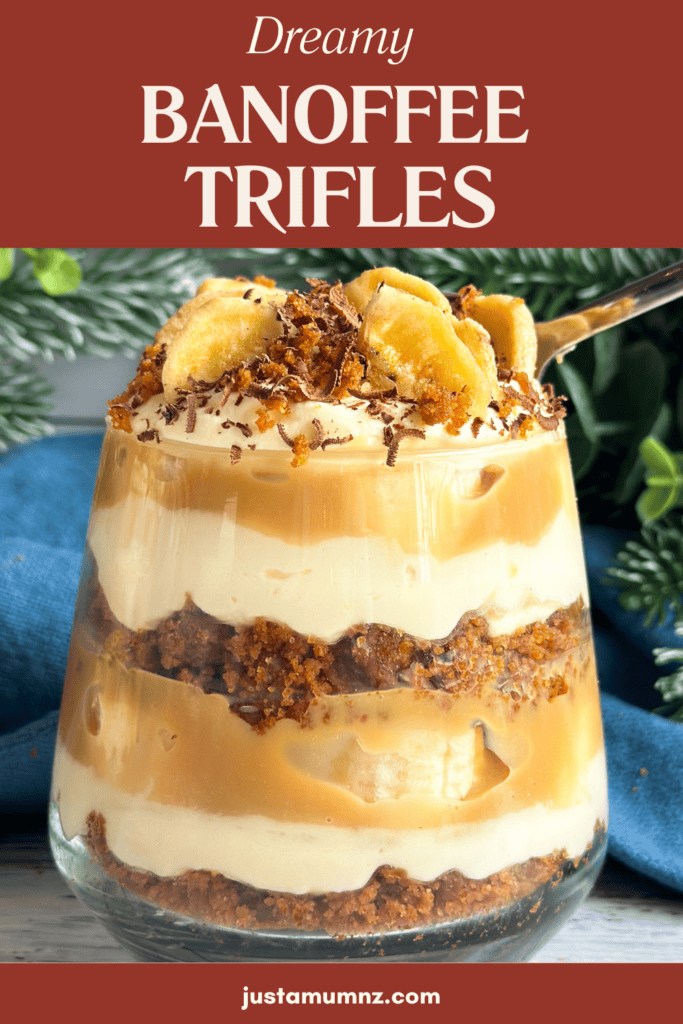 Banoffee Trifles - Just a Mum's Kitchen