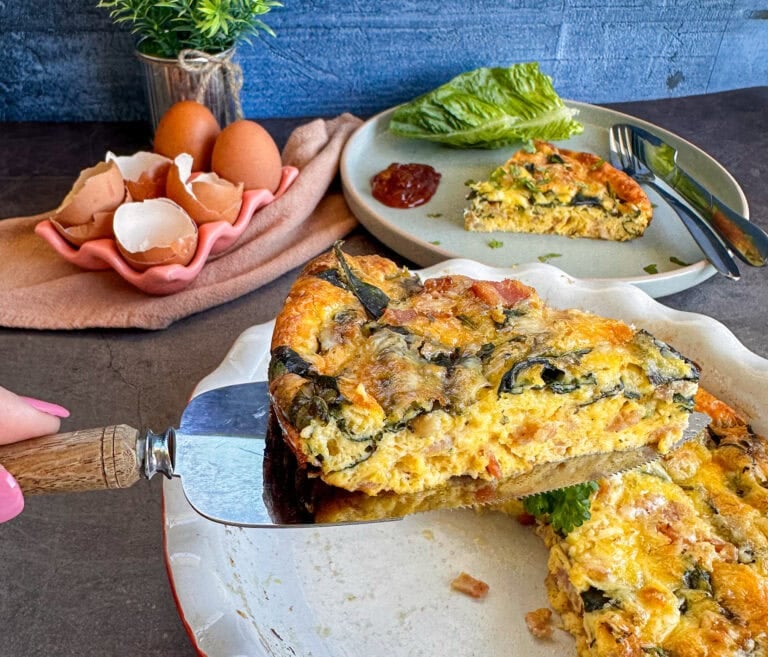 Crustless Quiche Recipe - Just a Mum's Kitchen