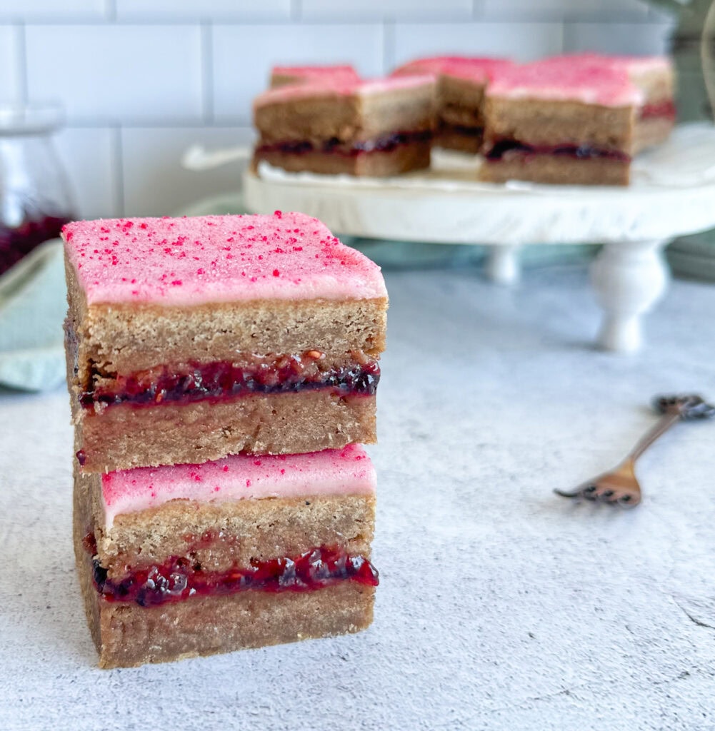 Belgium Slice - Just a Mum's Kitchen