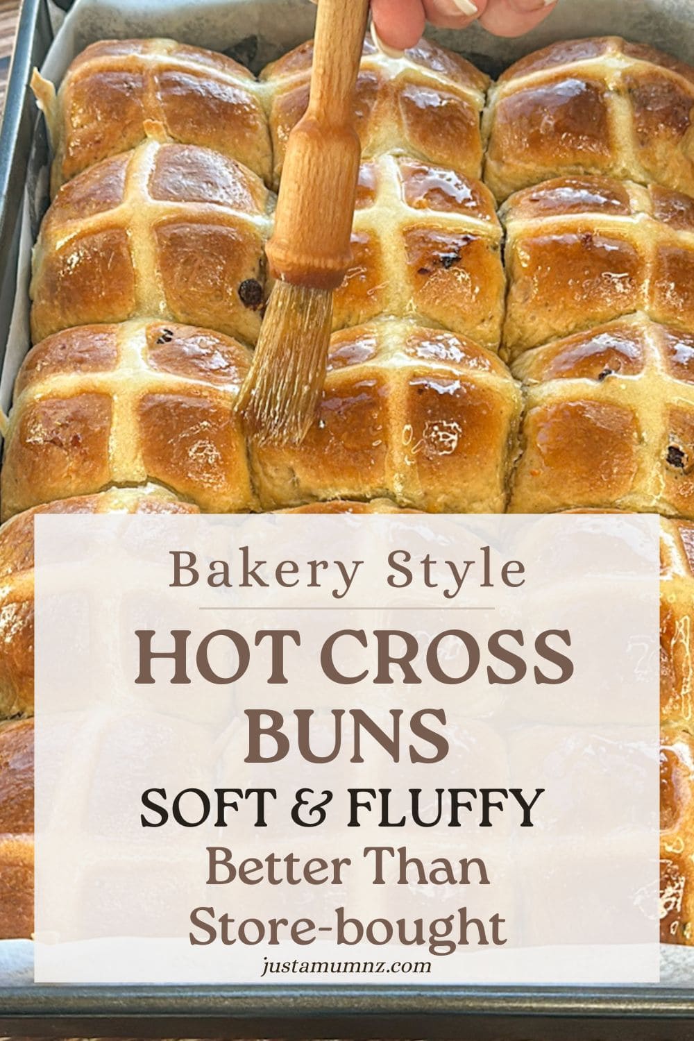 Bakery Style Traditional Hot Cross Buns | Just a Mum's Kitchen
