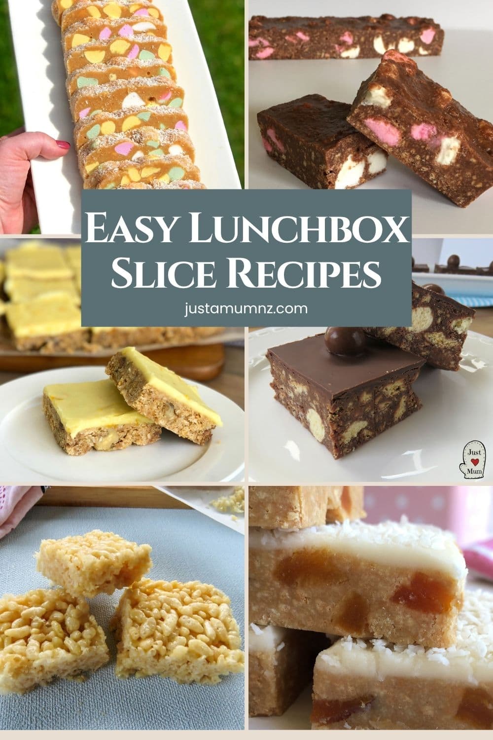 10 Easy No Bake Slices for Lunchboxes - Just a Mum's Kitchen